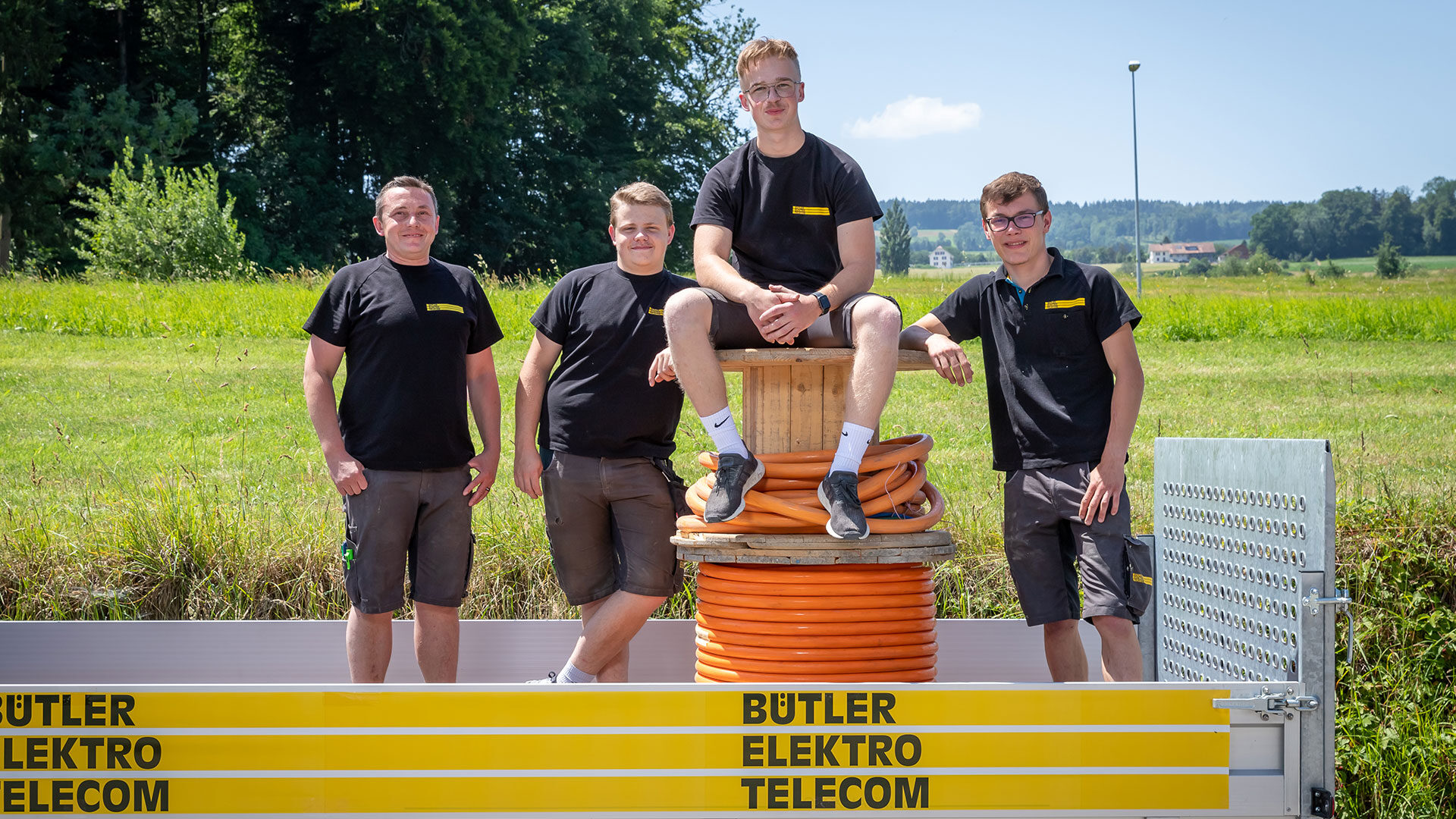 Unsere neuen Fachkräfte – Bütler Elektro Telecom AG