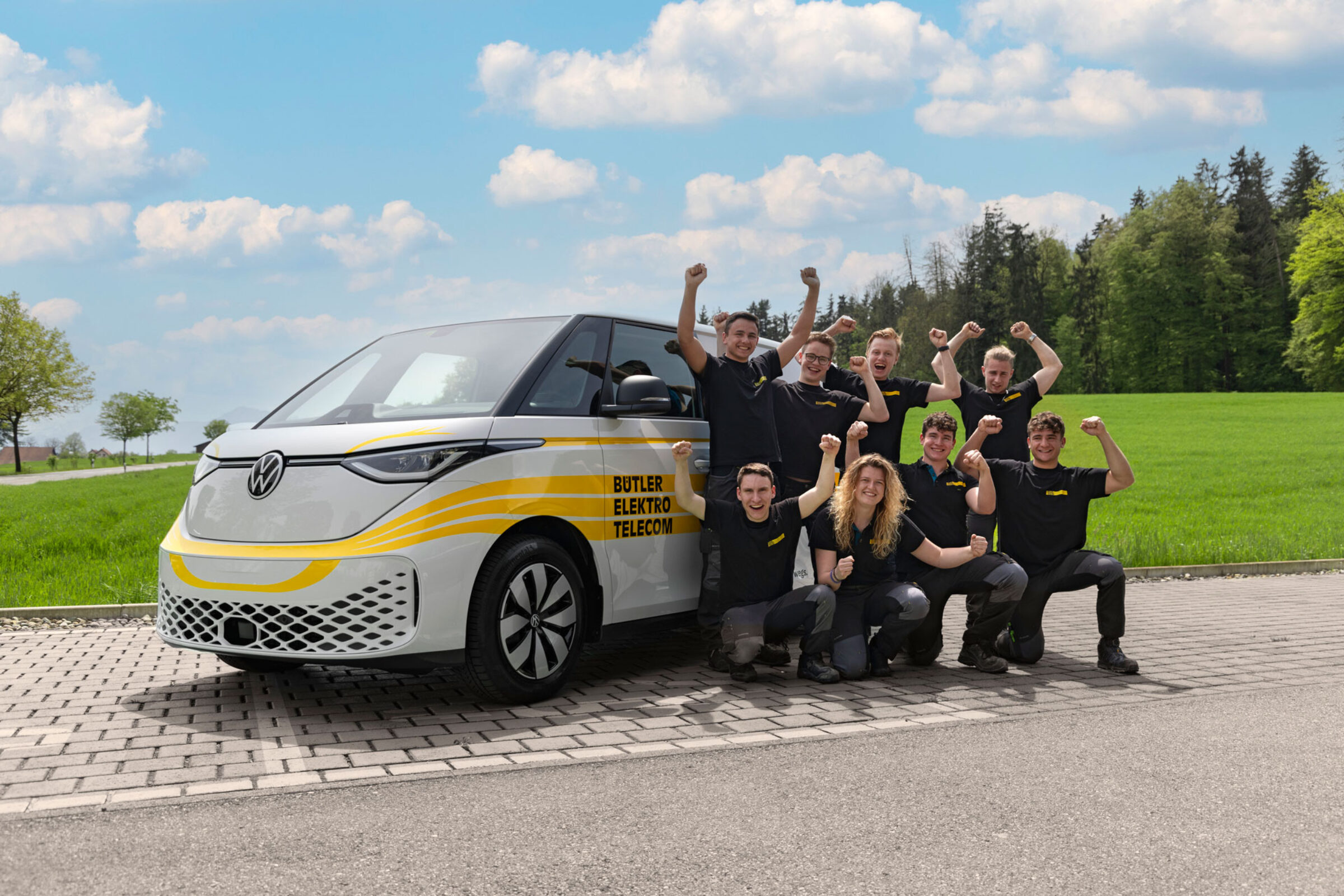 Unsere neuen Fachkräfte – Bütler Elektro Telecom AG